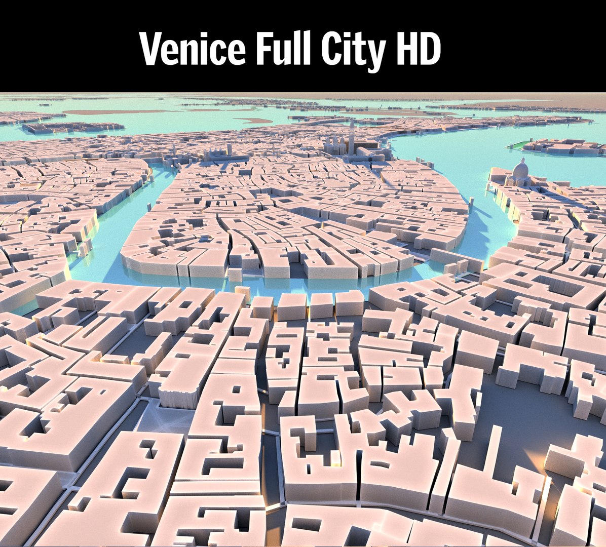 Venice City Model - TurboSquid 1276437