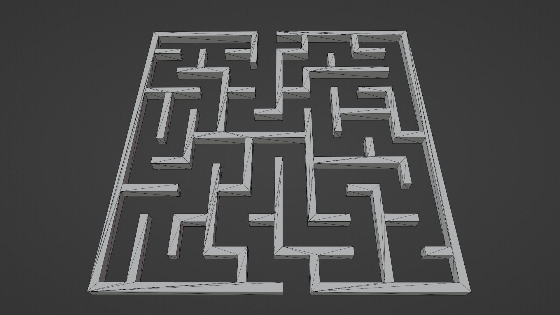 3D Green Labyrinth Model - TurboSquid 2002594