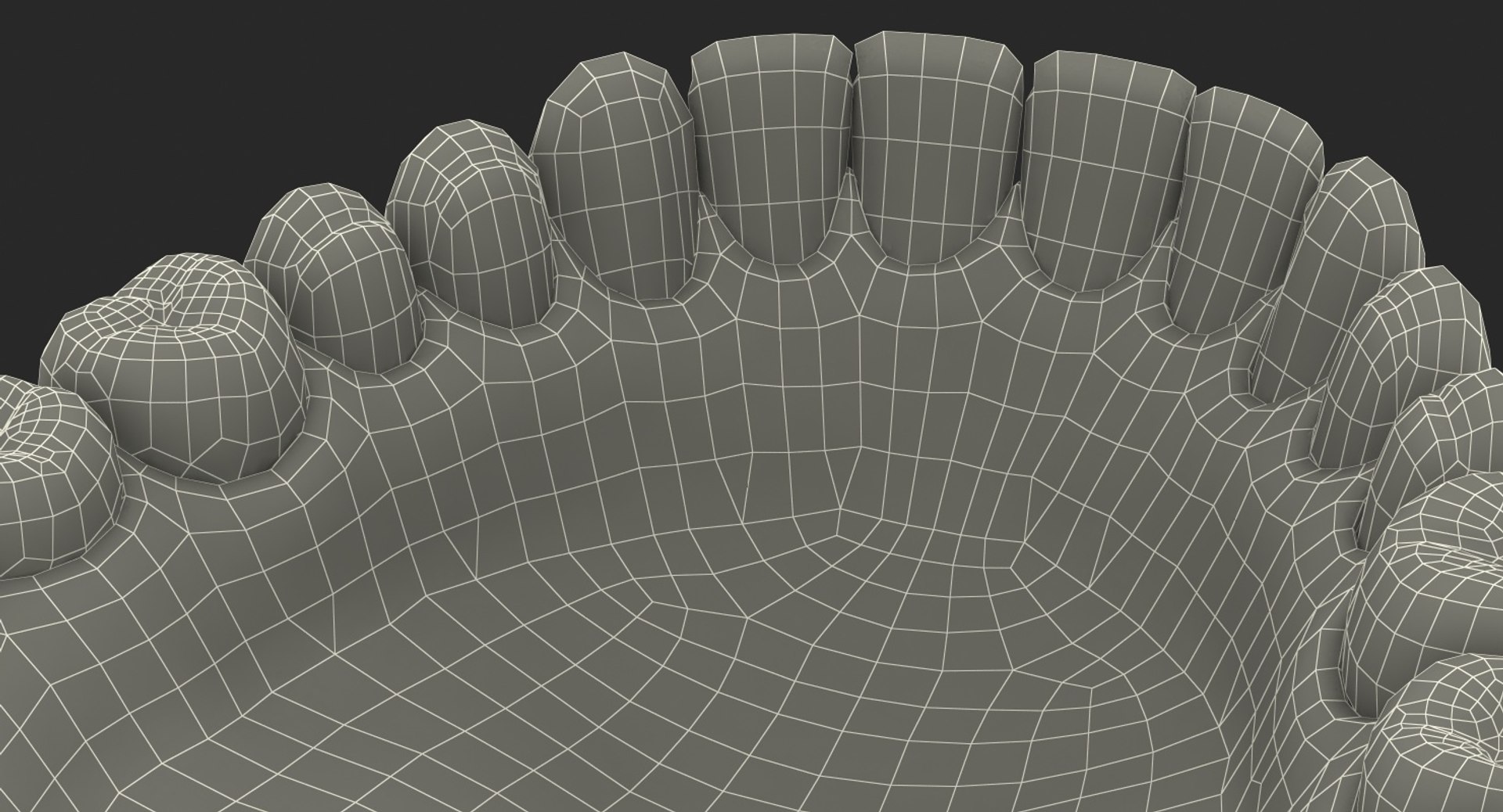 Lower teeth medical dental 3D model - TurboSquid 1428835