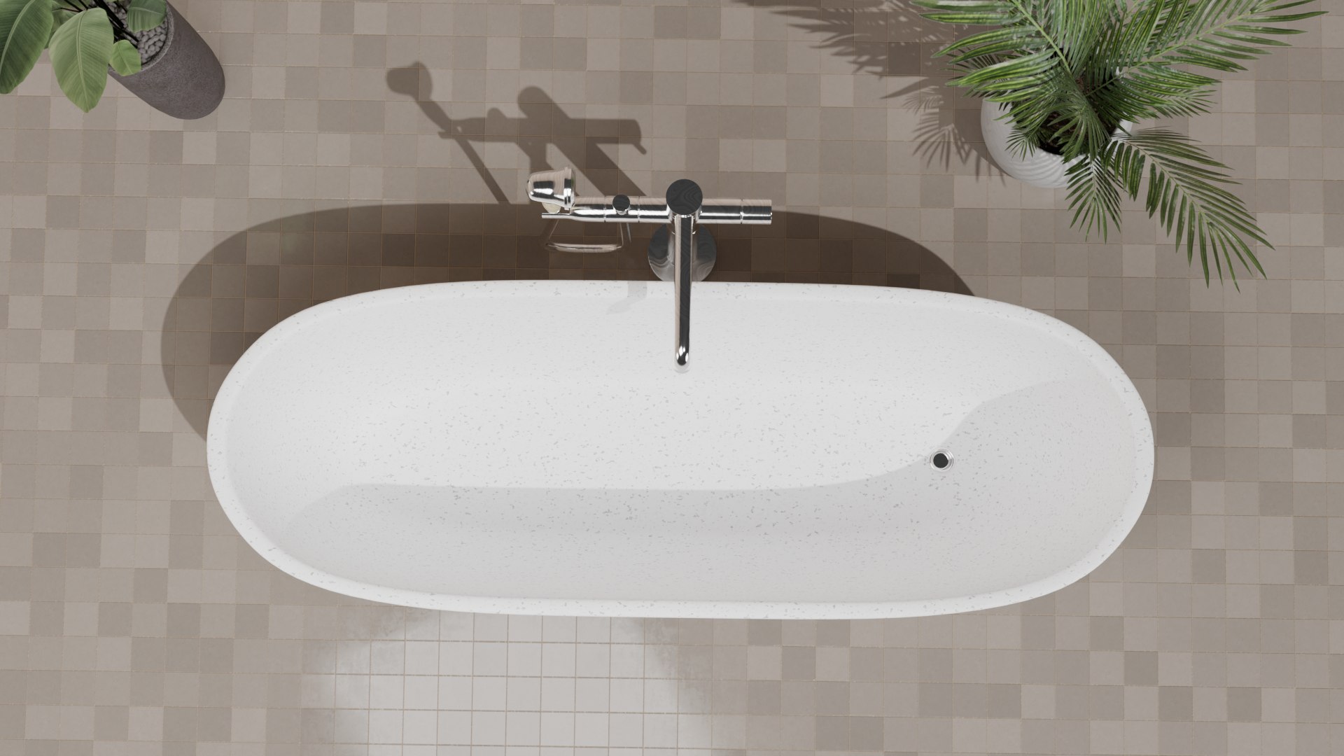 Modern bath 3D model - TurboSquid 2180942