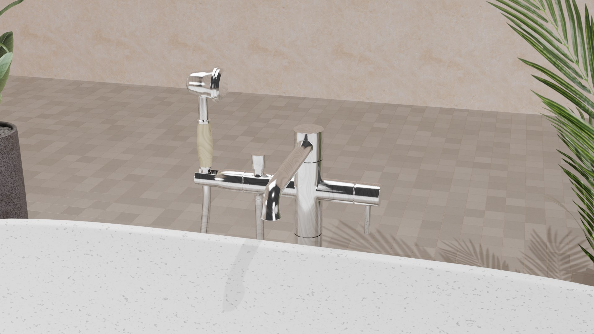 Modern bath 3D model - TurboSquid 2180942