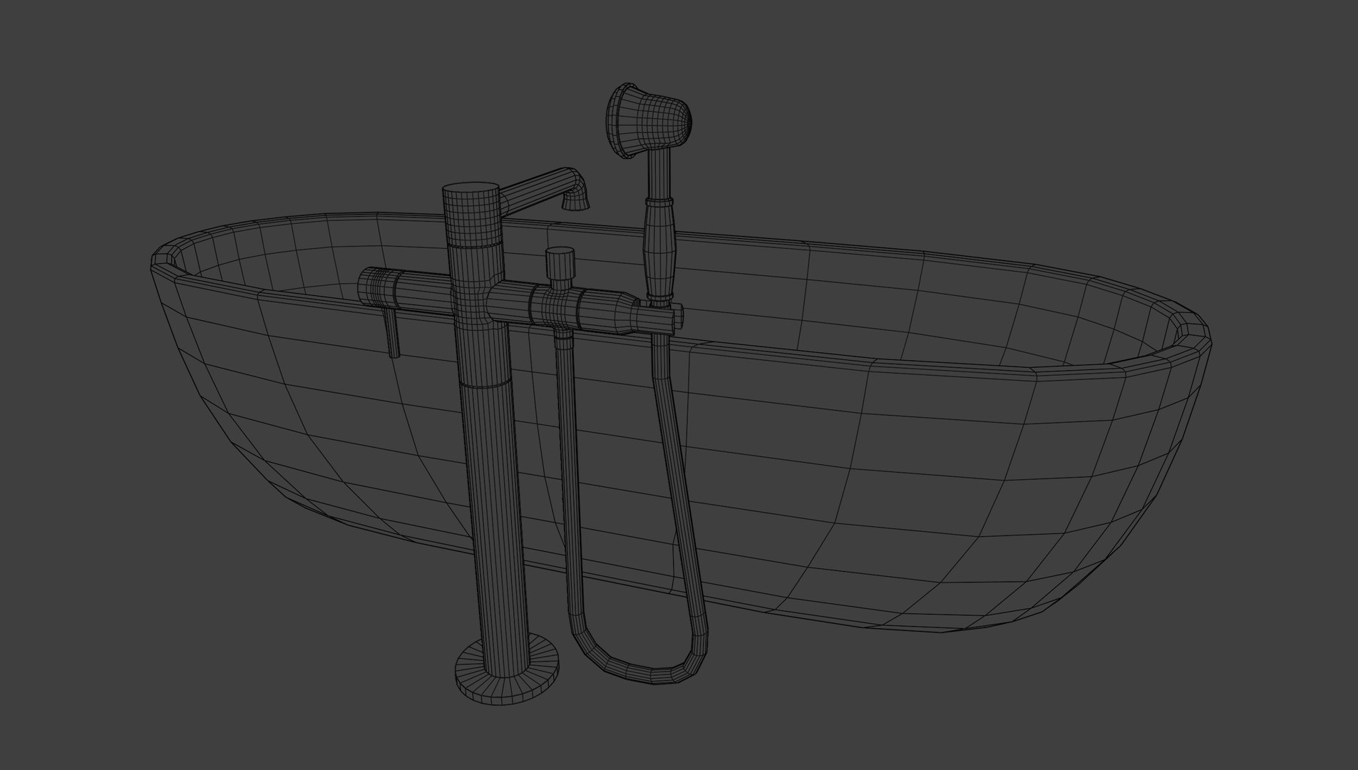 Modern bath 3D model - TurboSquid 2180942