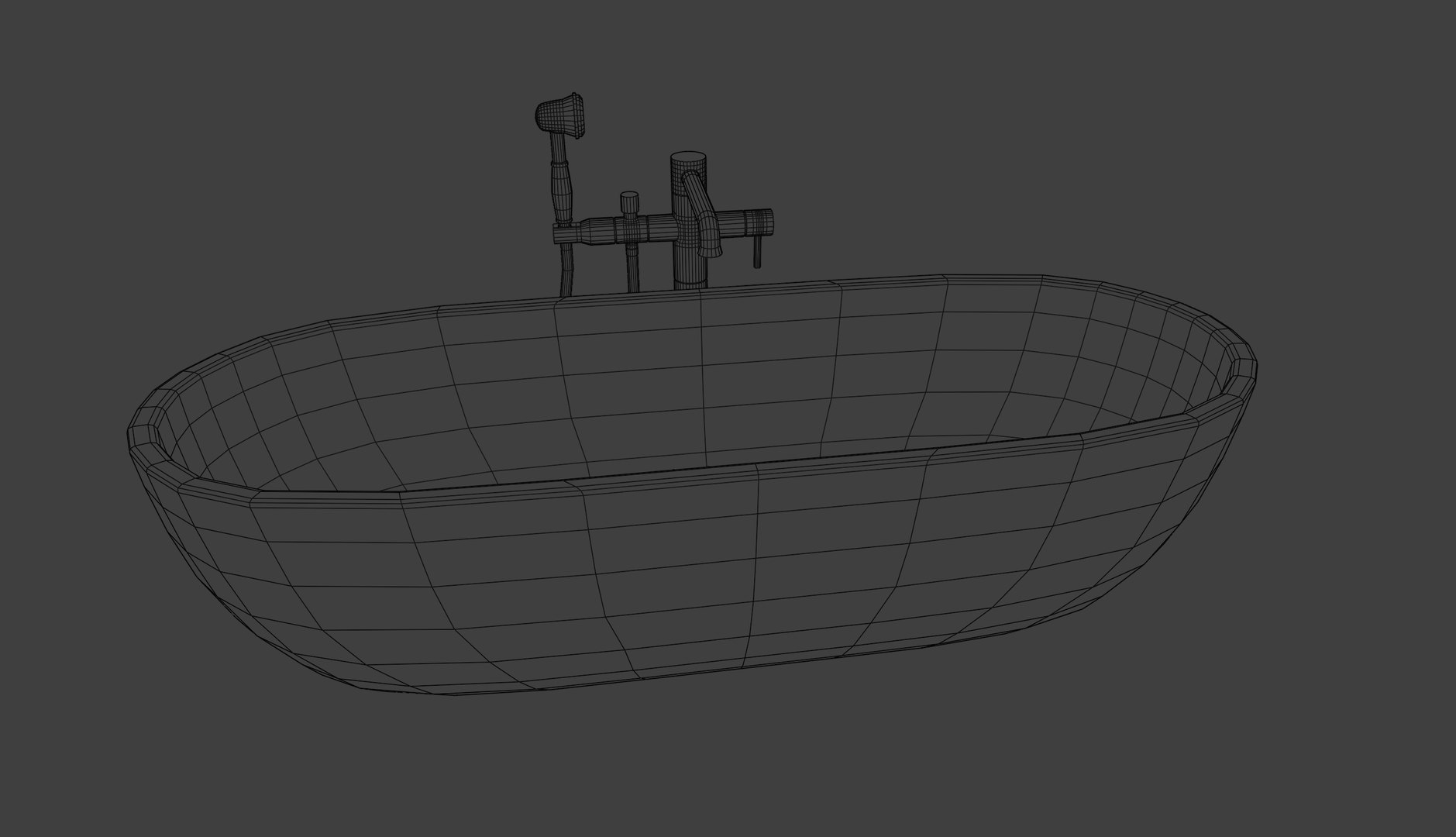 Modern bath 3D model - TurboSquid 2180942