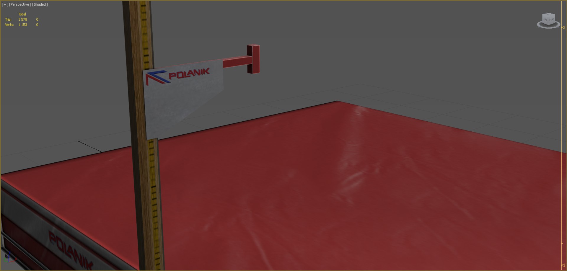 3d Model Pole Vault Stand