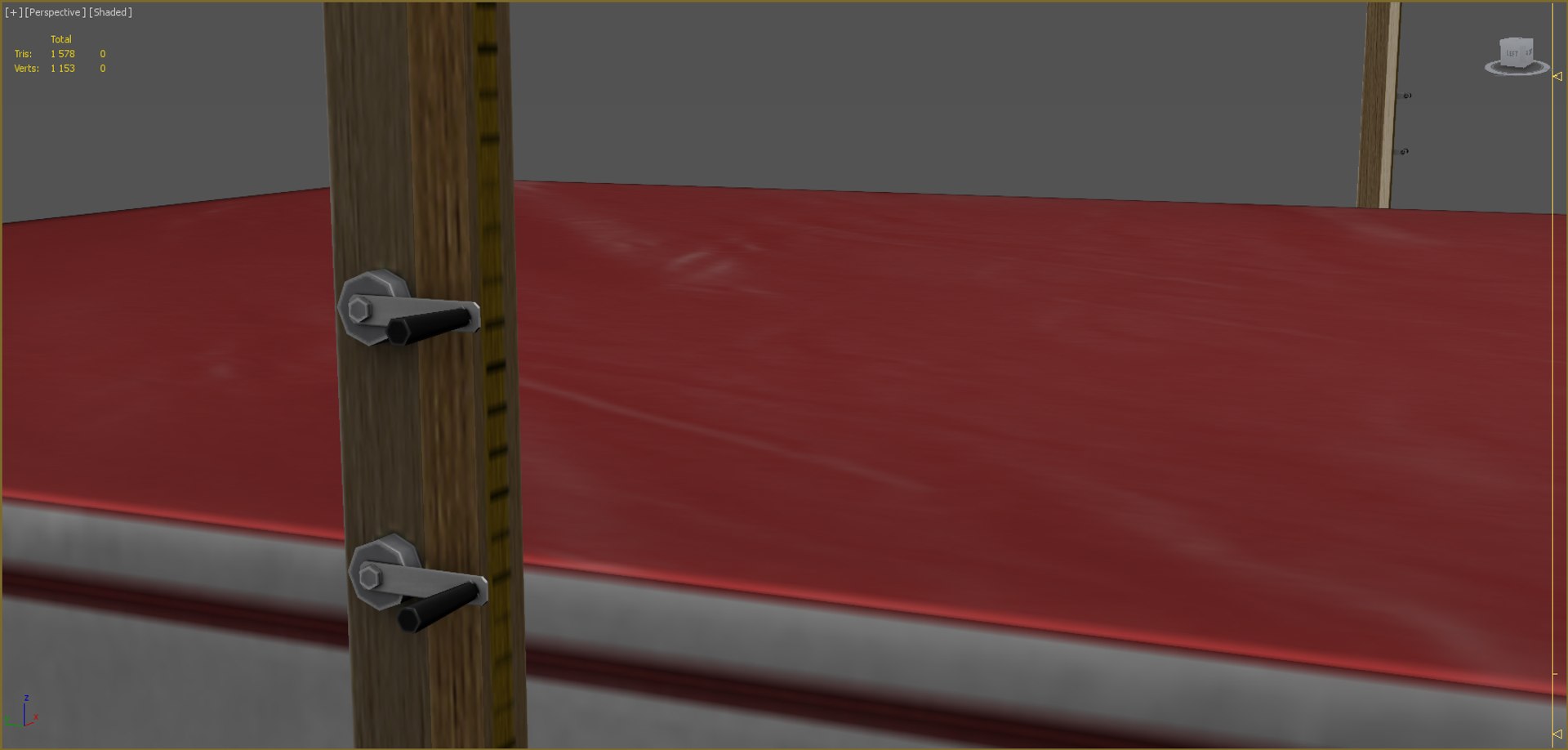 3d Model Pole Vault Stand