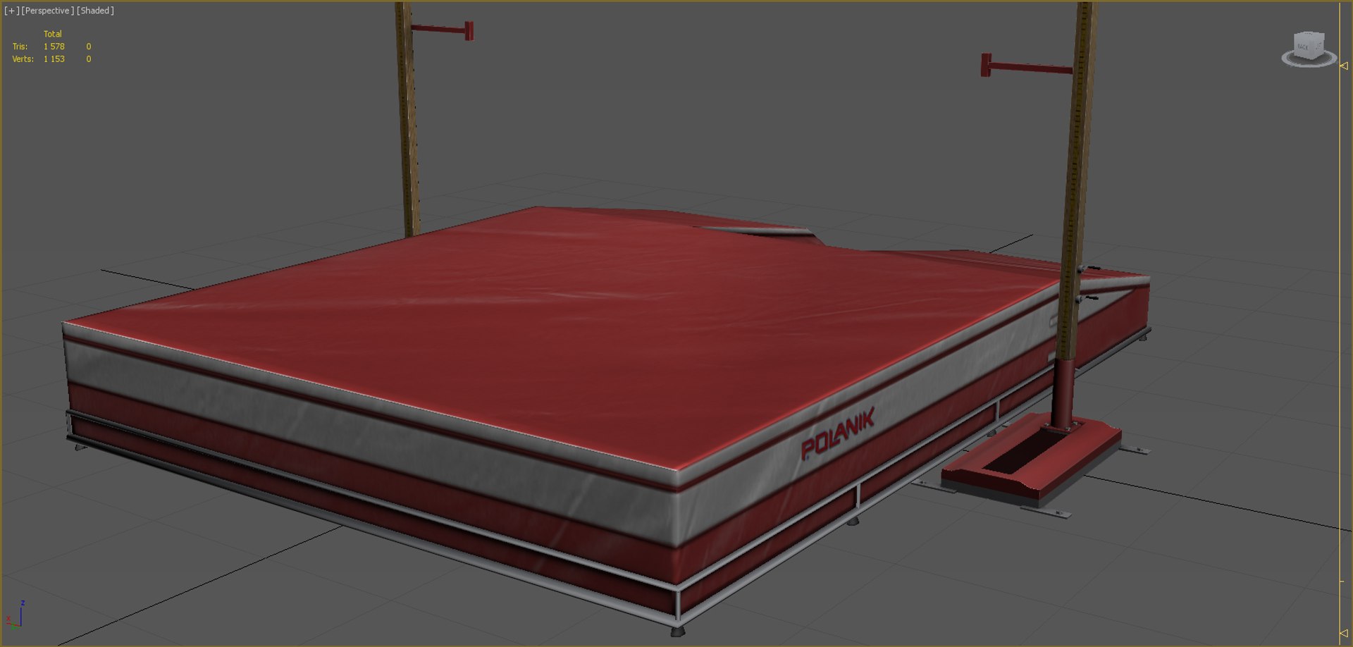 3d Model Pole Vault Stand