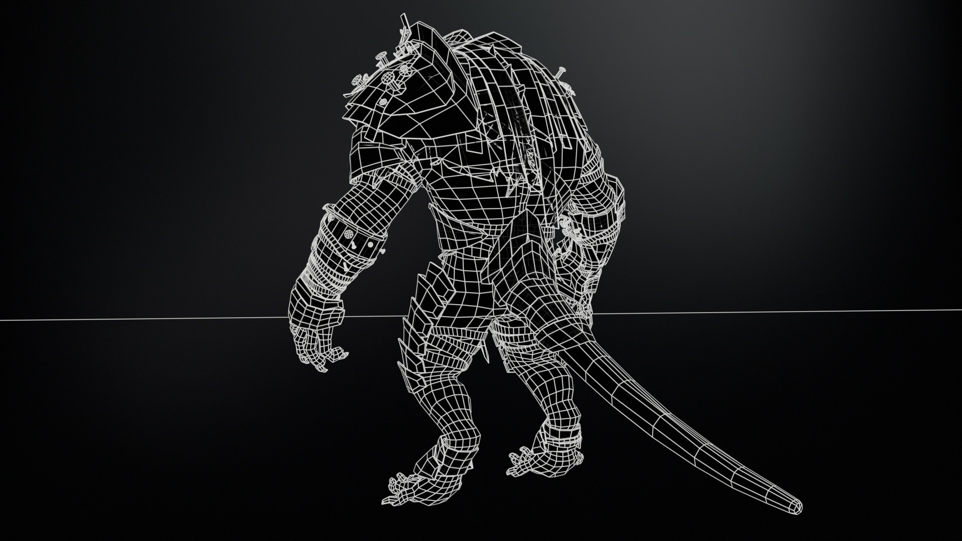 3D RatMan Warrior1 - TurboSquid 2316900