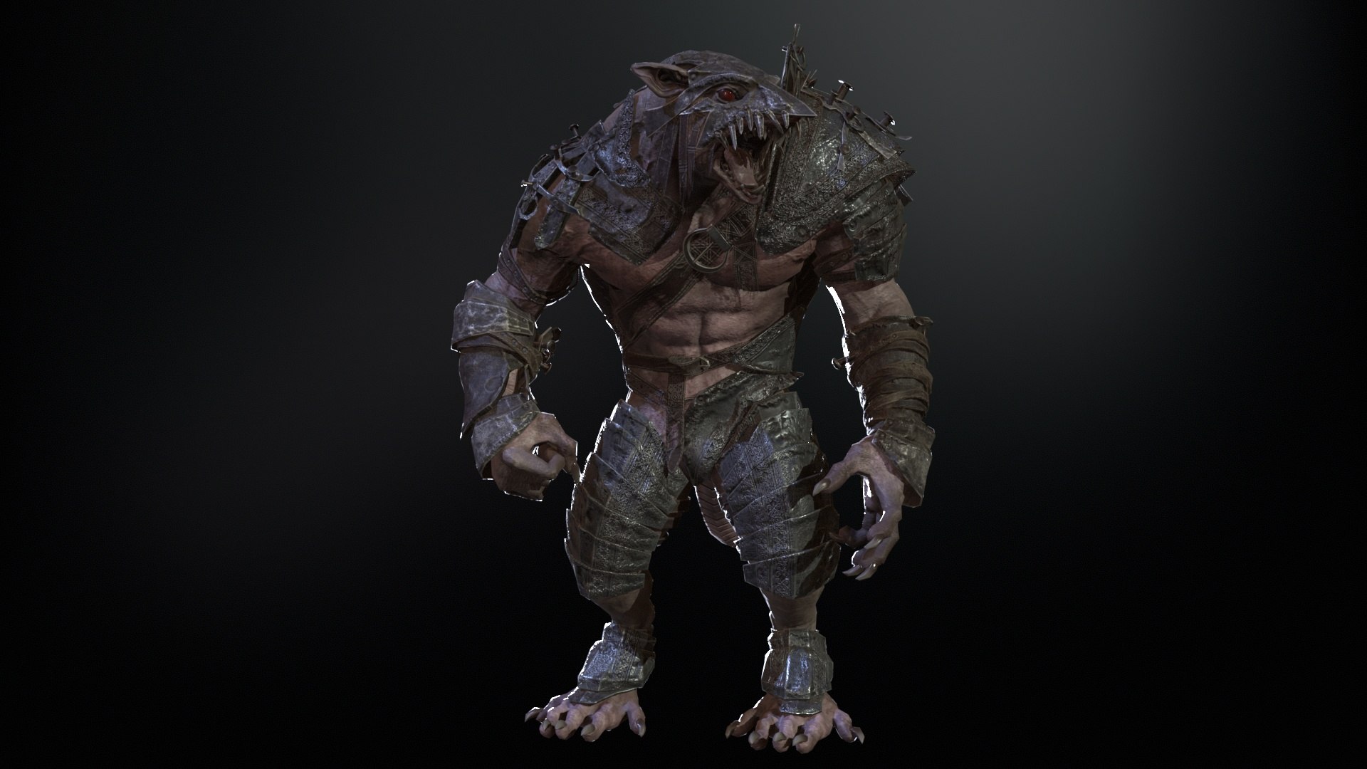 3D RatMan Warrior1 - TurboSquid 2316900