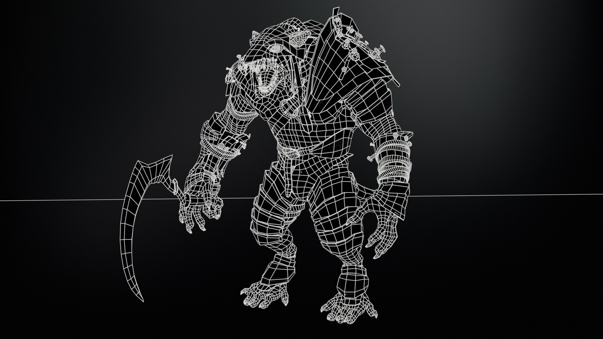 3D RatMan Warrior1 - TurboSquid 2316900