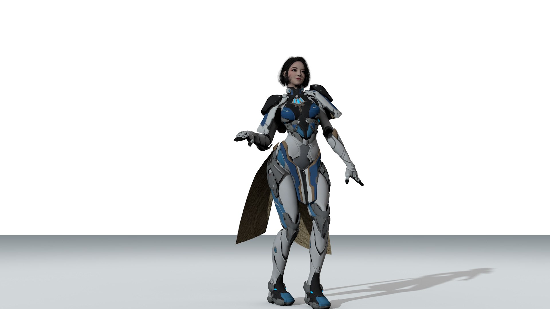 Hebe Rigged And Animated 3D - TurboSquid 2335158