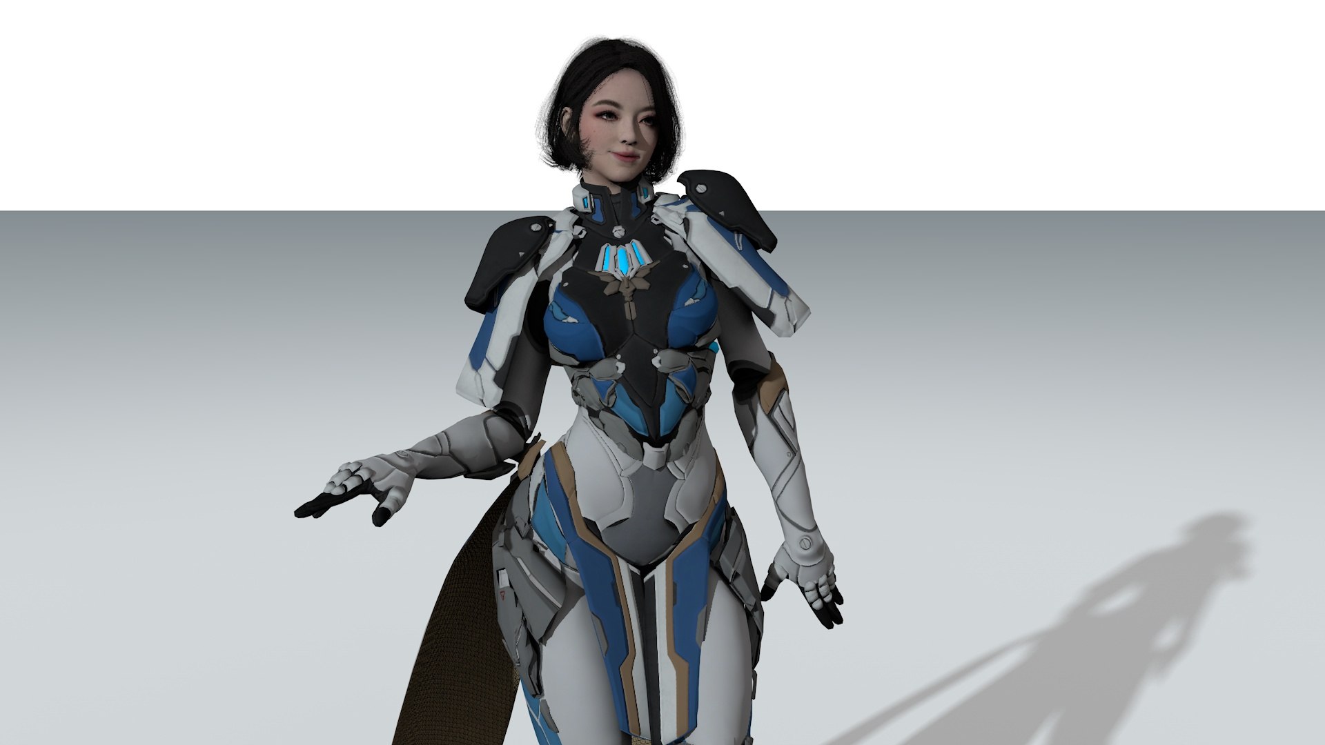 Hebe Rigged And Animated 3D - TurboSquid 2335158