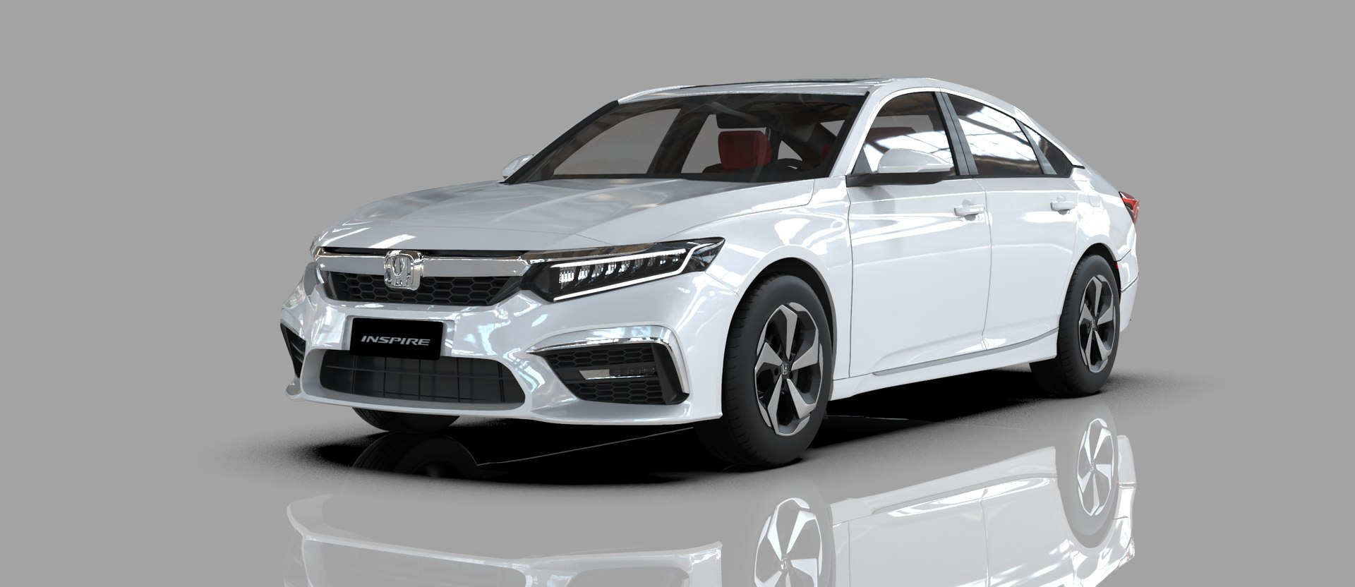 Honda Inspire CN-Spec 2018 - 2021 3D Model - TurboSquid 2212227