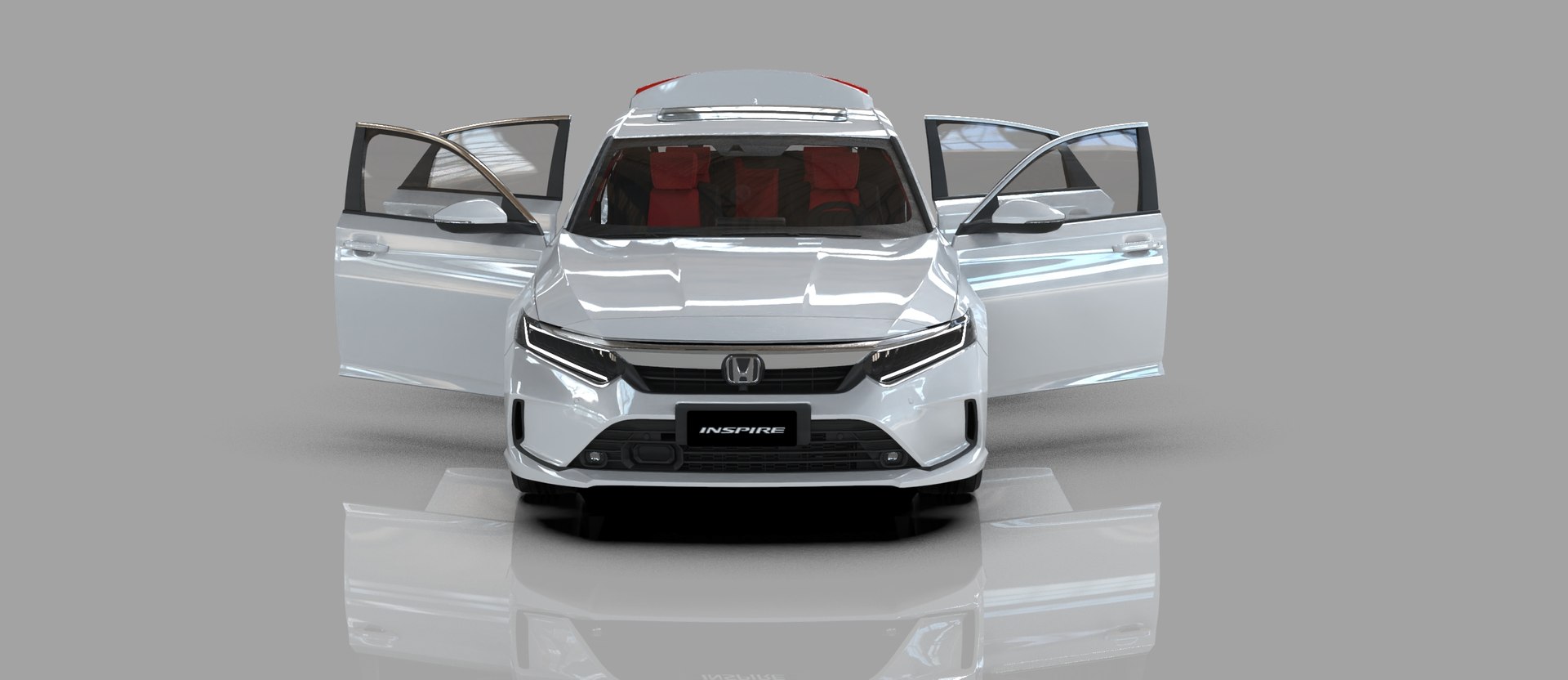 Honda Inspire CN-Spec 2018 - 2021 3D Model - TurboSquid 2212227