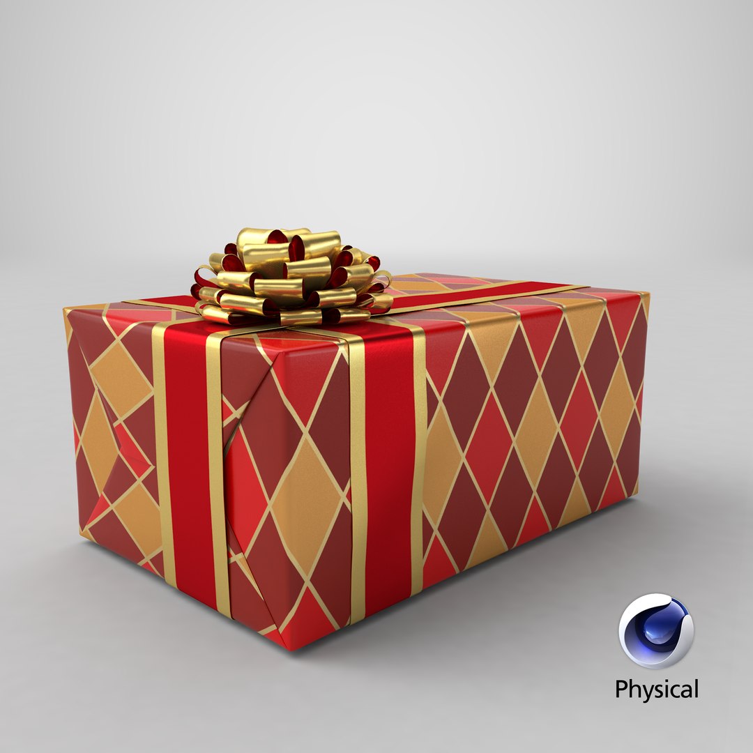 3D Realistic Christmas Present 12 - TurboSquid 1971151
