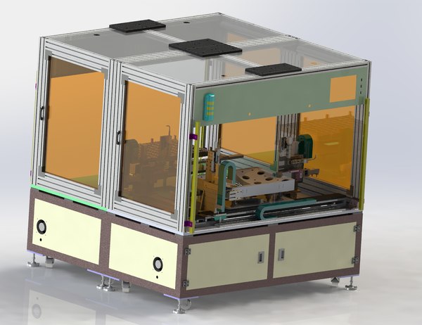 Ccd detection assembly machine 3D - TurboSquid 1704107