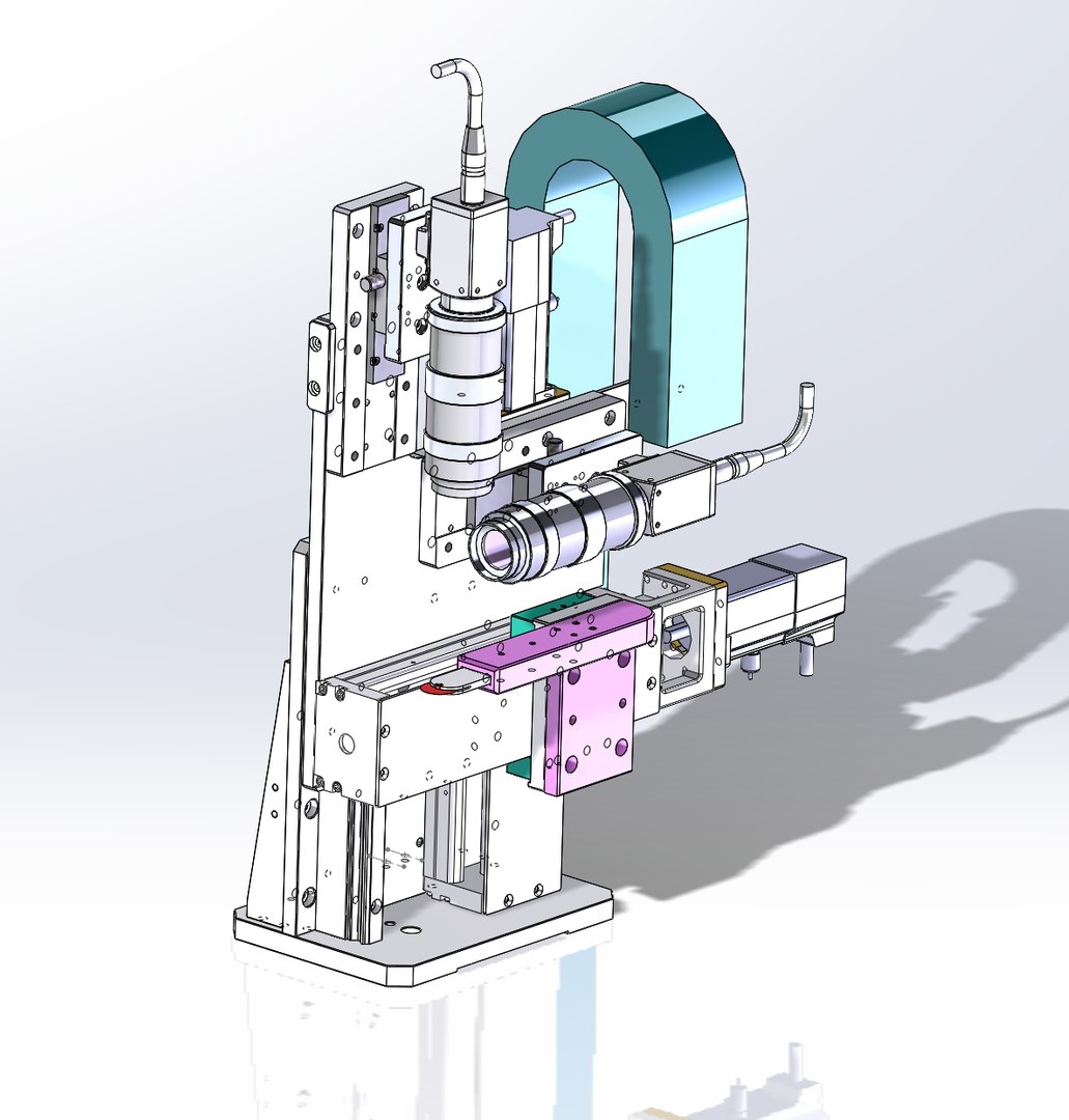 Ccd Detection Assembly Machine 3D - TurboSquid 1704107