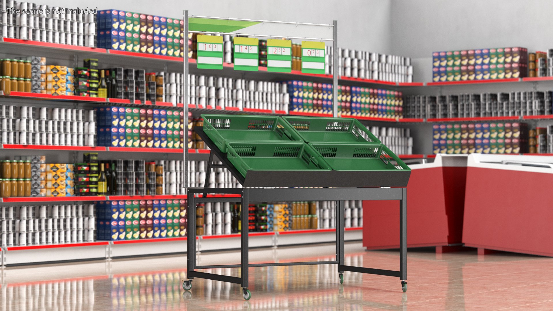 3D Model Vegetables Shopping Display - TurboSquid 2208790