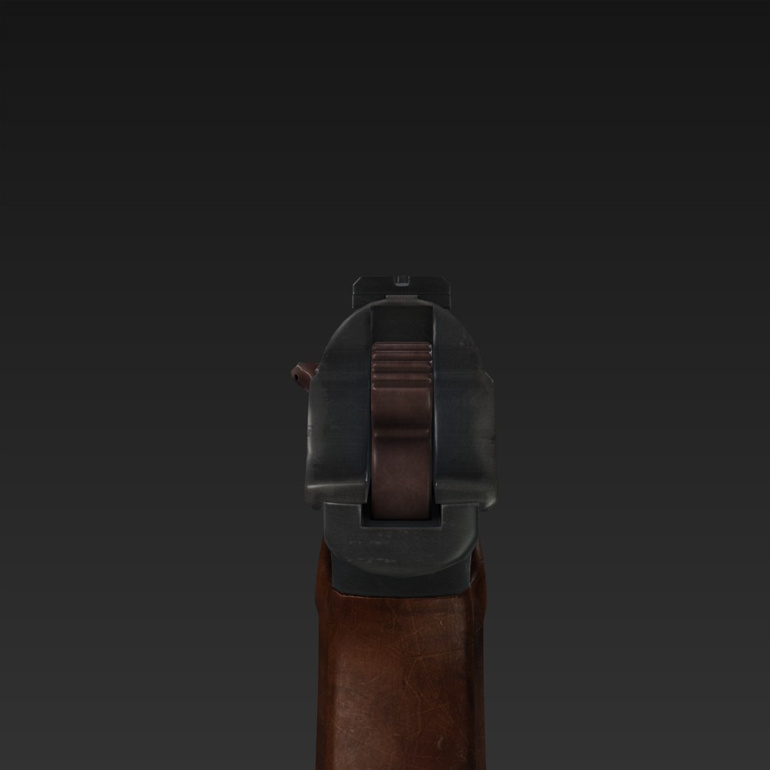 3d Makarov Pistol Model