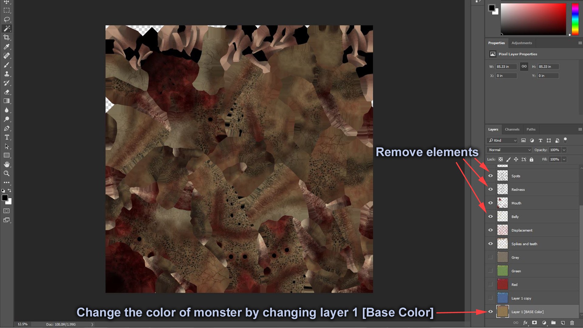 Free 3D Model Reptile Alien Creature - TurboSquid 2123192