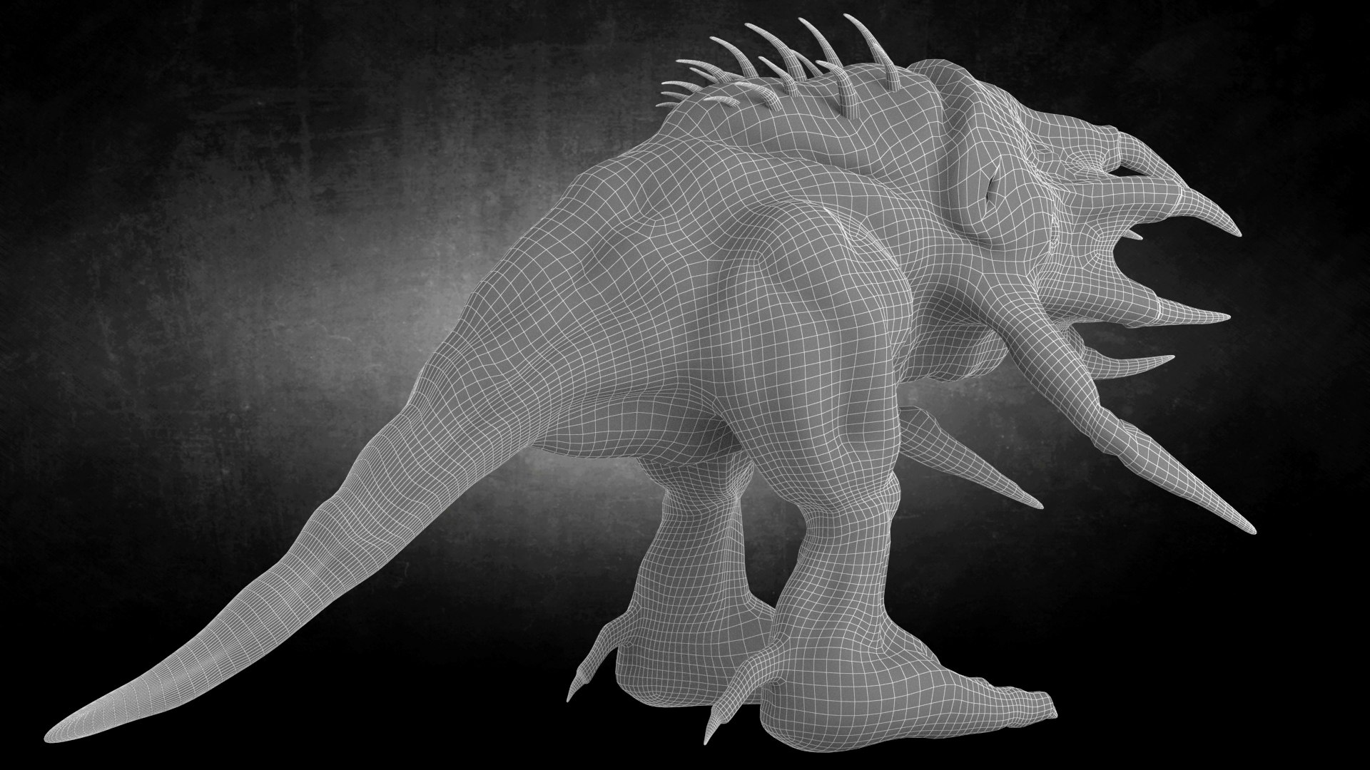 Free 3D Model Reptile Alien Creature - TurboSquid 2123192