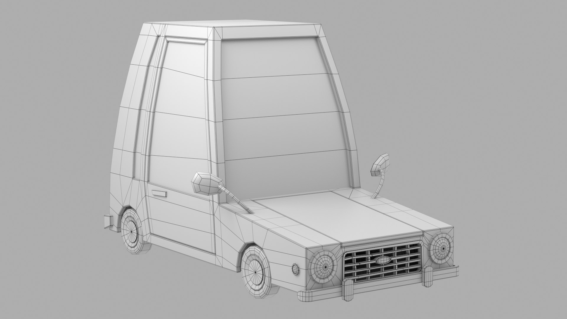 Cartoon Car 3D Model - TurboSquid 2011730