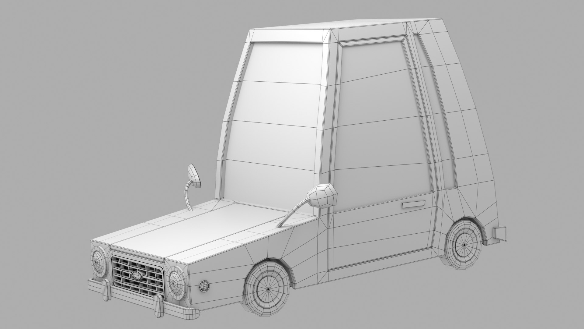 Cartoon Car 3D Model - TurboSquid 2011730