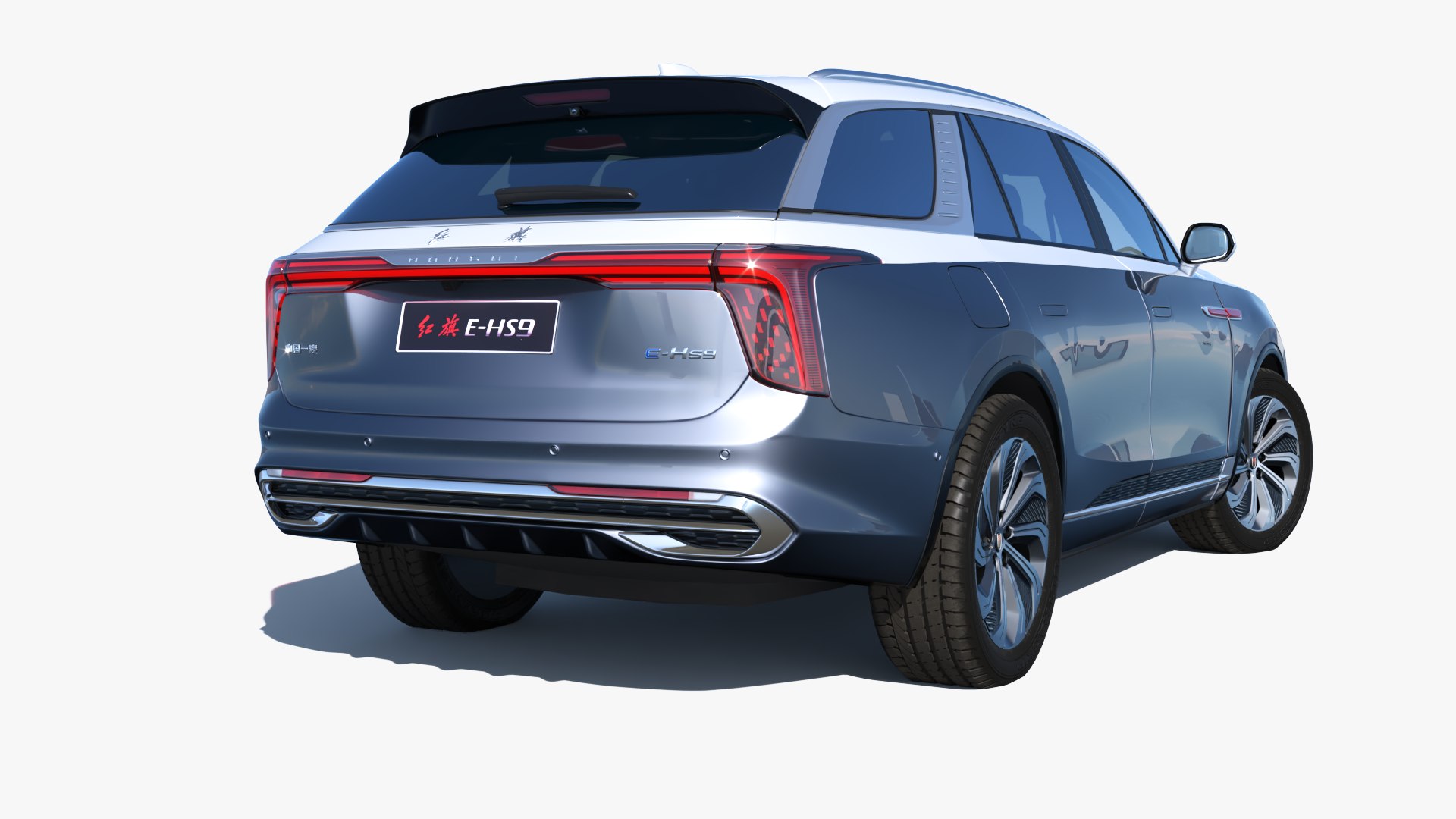 3D 2022 FAW Hongqi E-HS9 - TurboSquid 2093638