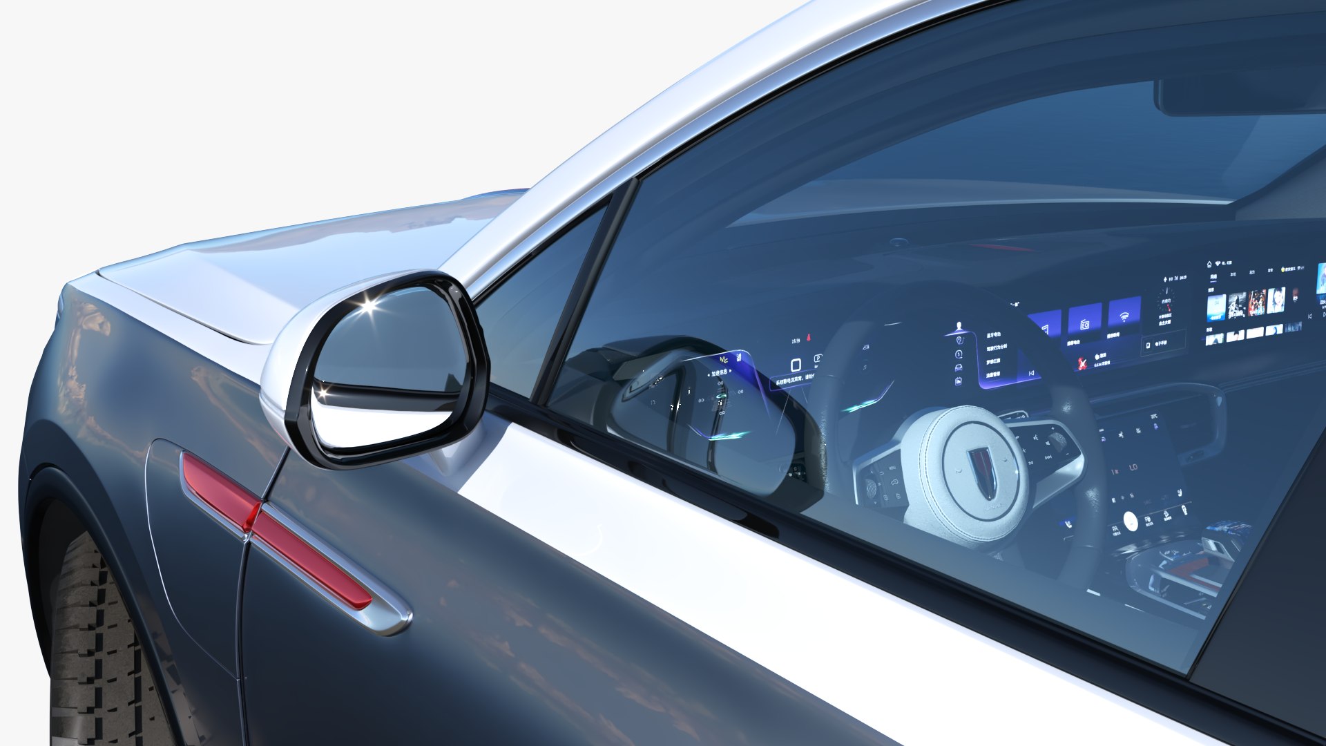 3D 2022 FAW Hongqi E-HS9 - TurboSquid 2093638