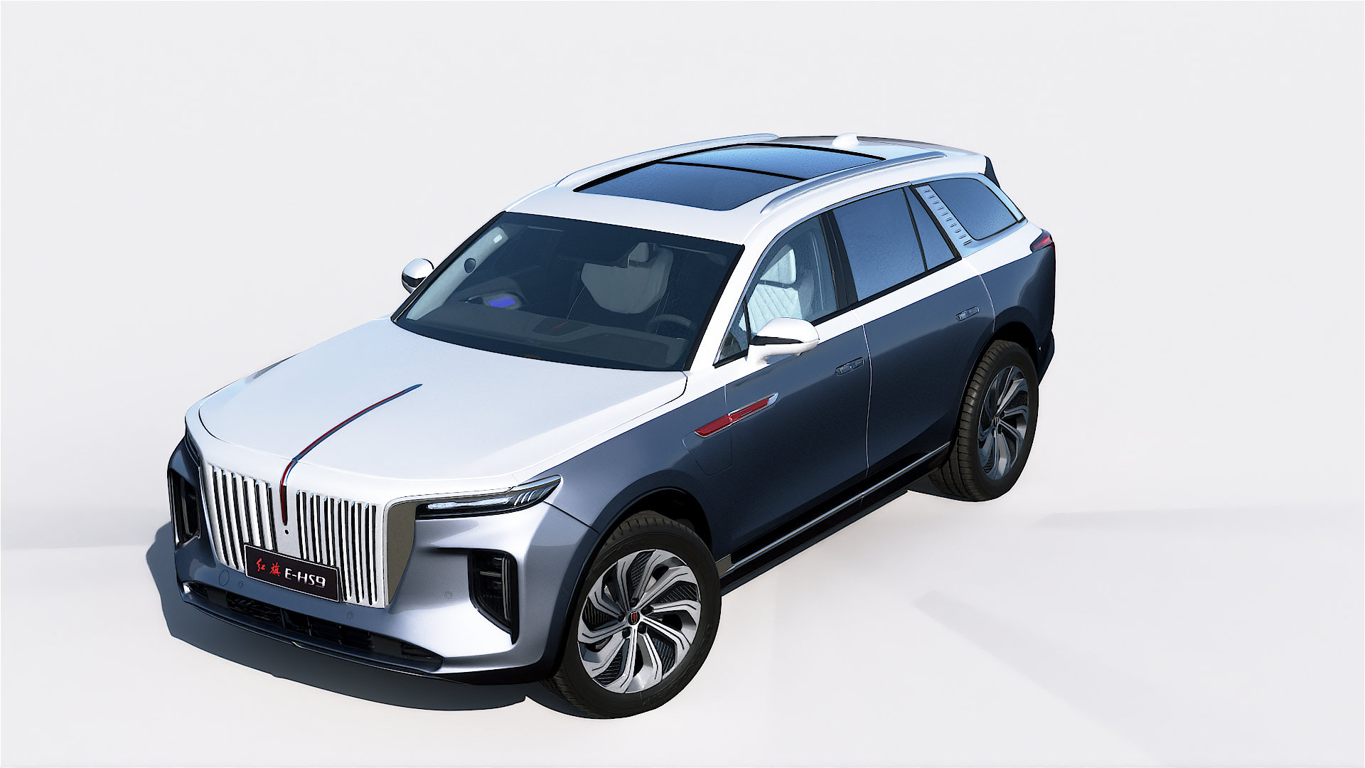 3D 2022 FAW Hongqi E-HS9 - TurboSquid 2093638