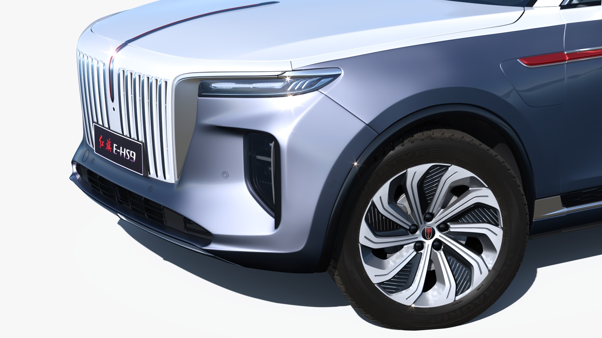 3D 2022 FAW Hongqi E-HS9 - TurboSquid 2093638