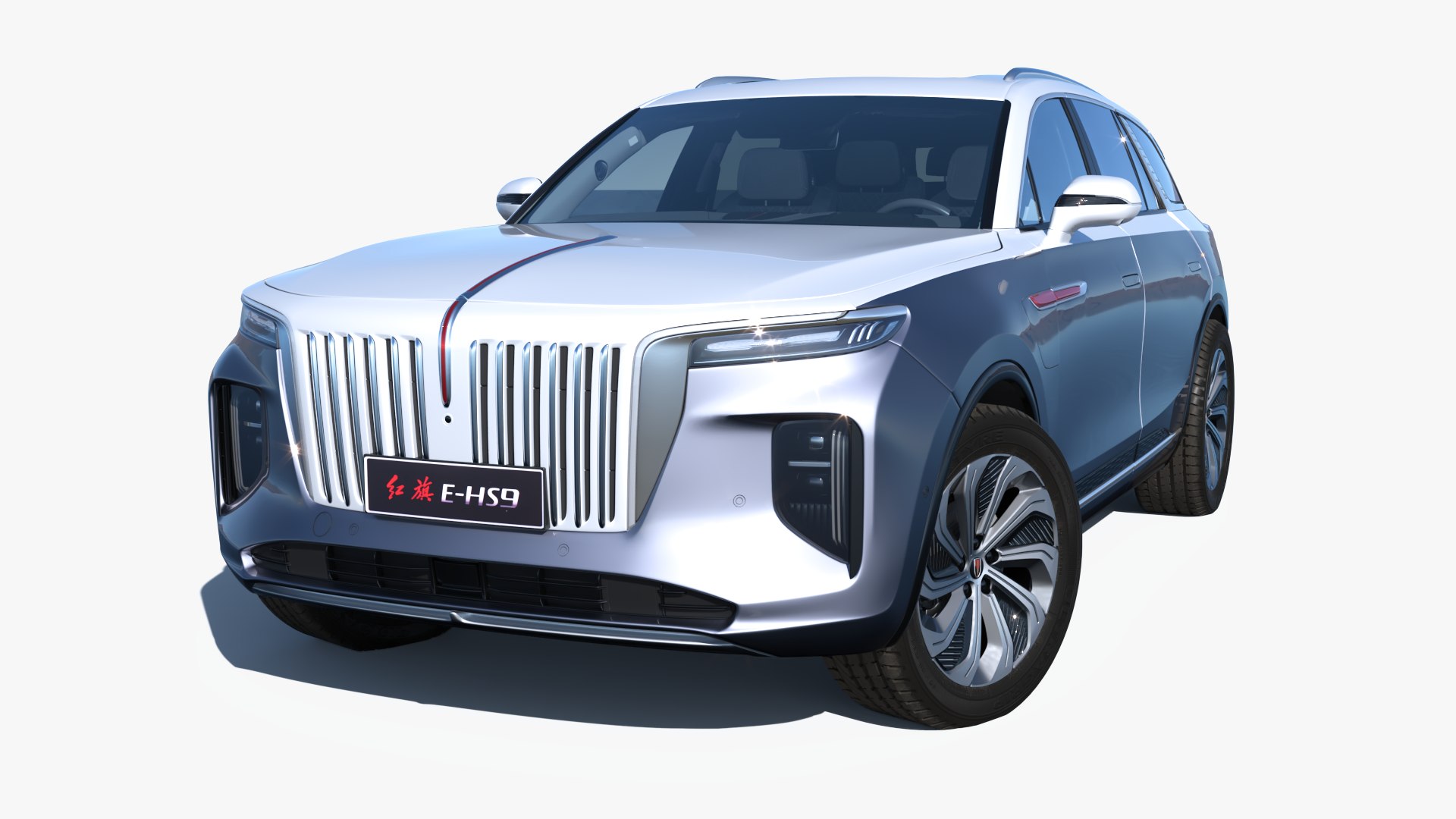 3D 2022 FAW Hongqi E-HS9 - TurboSquid 2093638