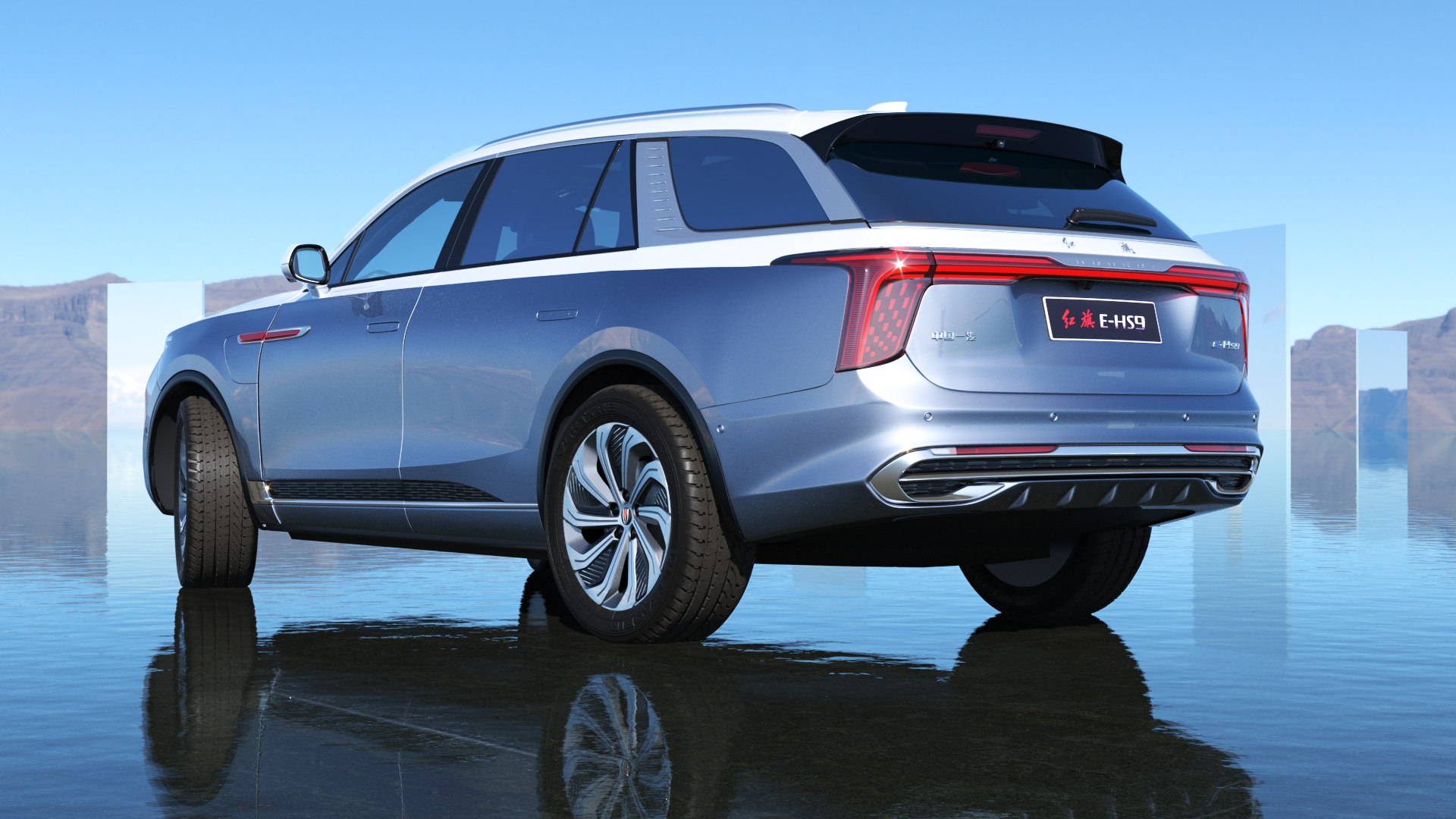 3D 2022 FAW Hongqi E-HS9 - TurboSquid 2093638