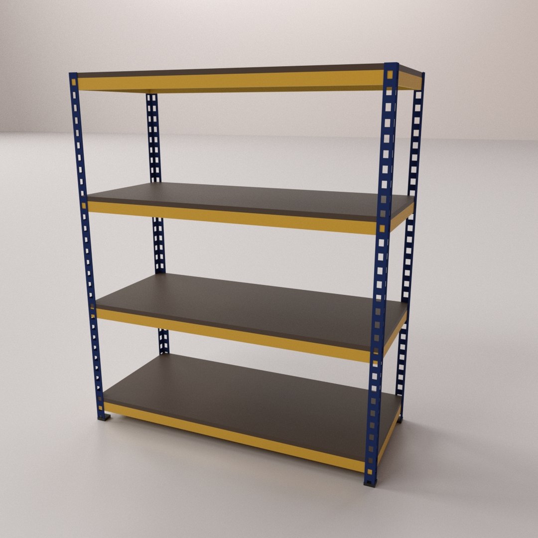 3D Model Industrial Rack - TurboSquid 1798138