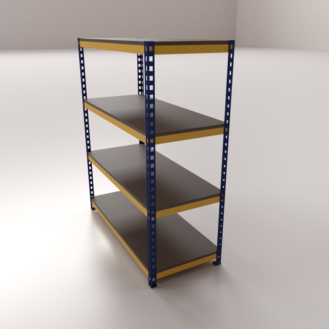 3D Model Industrial Rack - TurboSquid 1798138