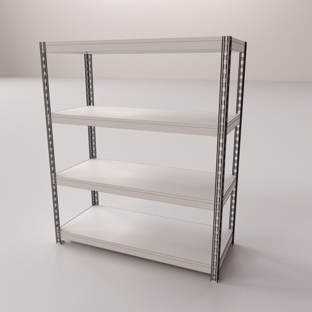 3D Model Industrial Rack - TurboSquid 1798138