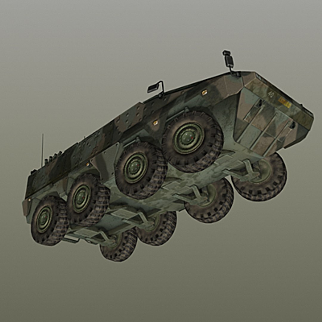 3d Ghk Boxer Combat Vehicle Model
