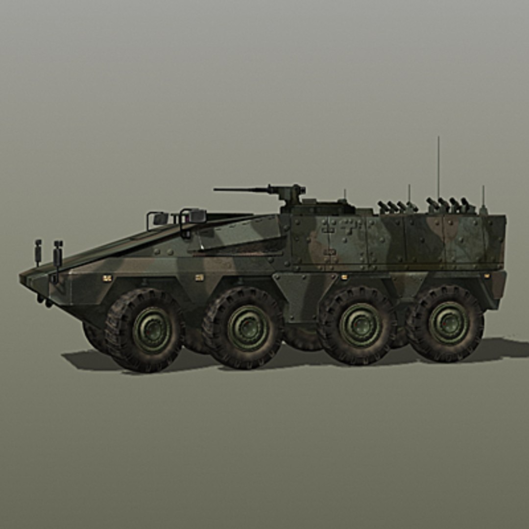 3d Ghk Boxer Combat Vehicle Model