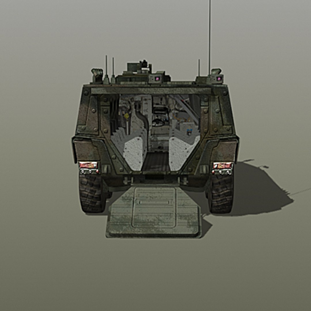 3d Ghk Boxer Combat Vehicle Model
