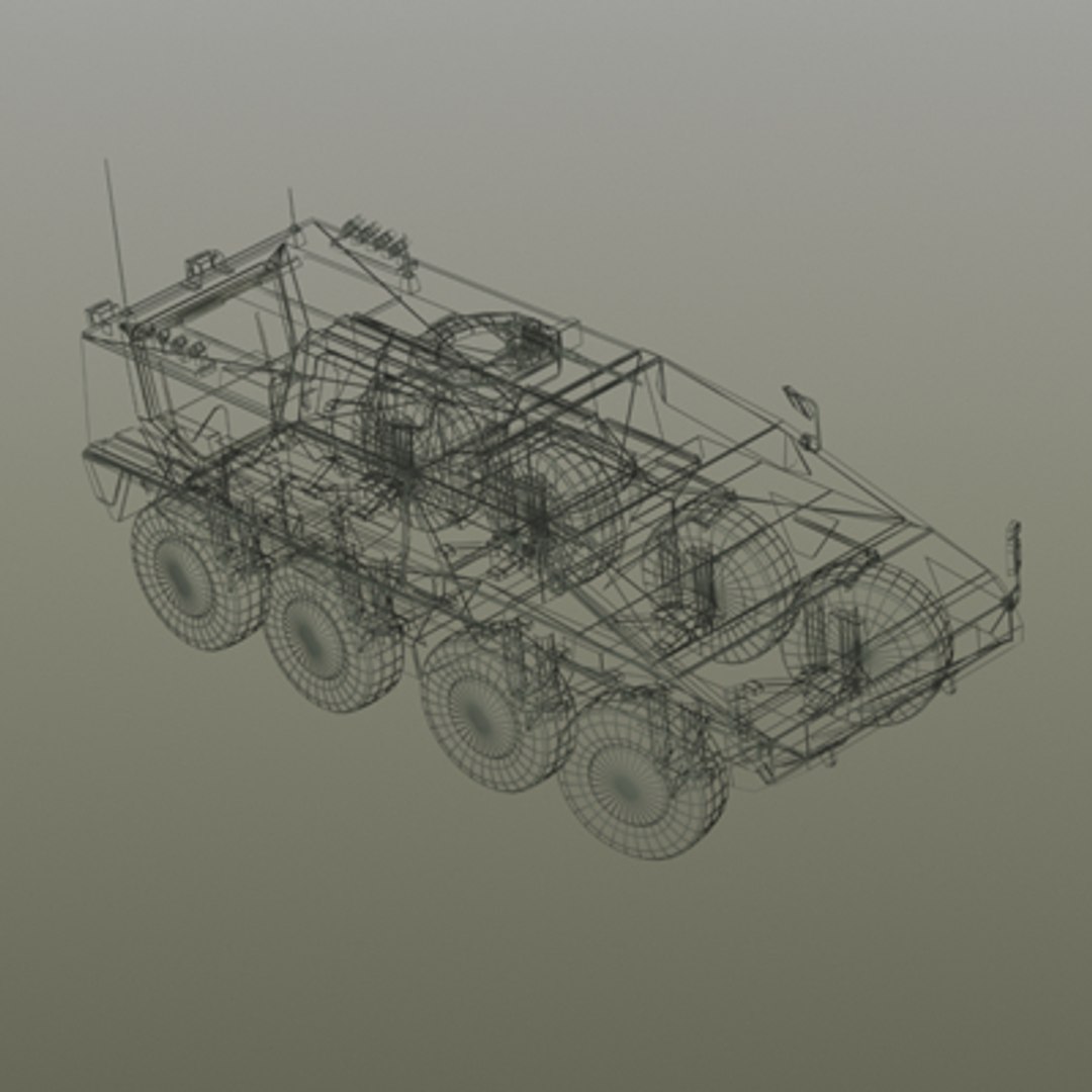 3d Ghk Boxer Combat Vehicle Model