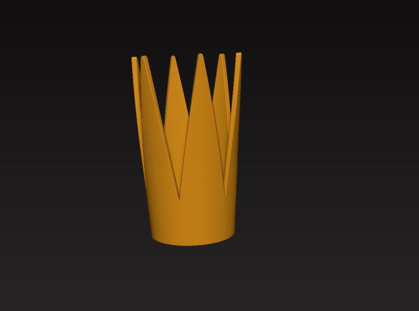 3D Simple Crown Model - TurboSquid 2493299
