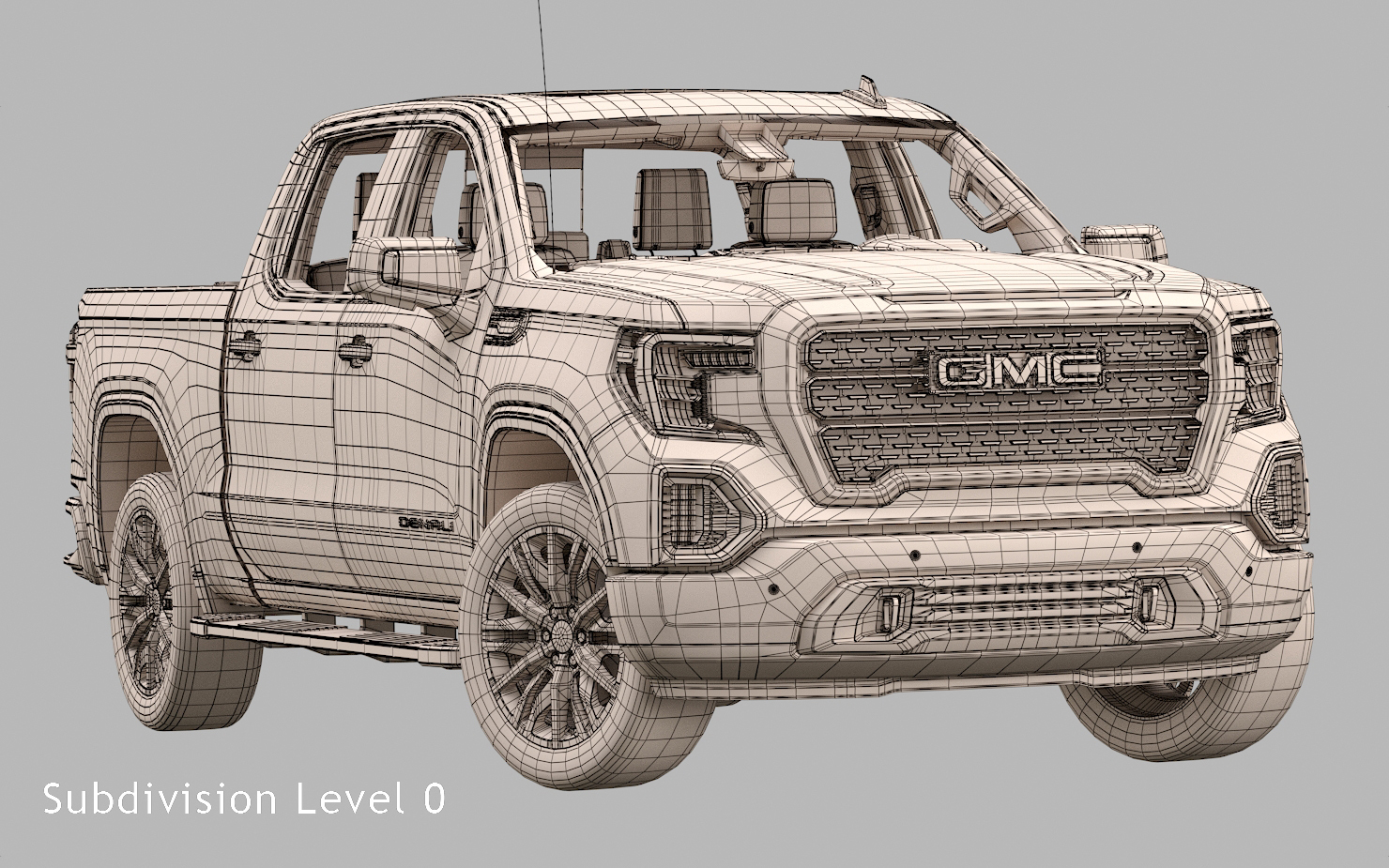 3D model 2019 gmc sierra denali - TurboSquid 1433840