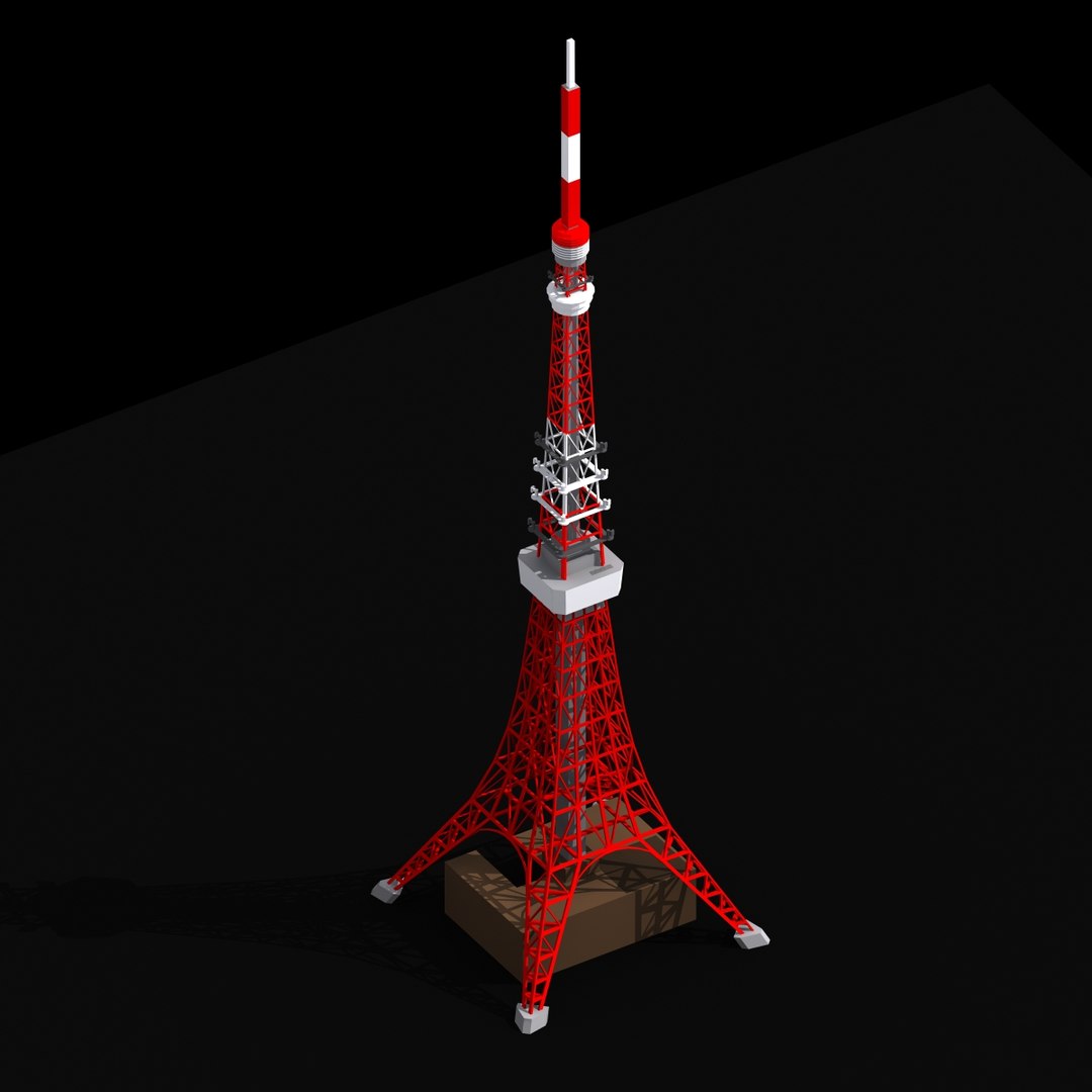 3d Model Tokyo Tower