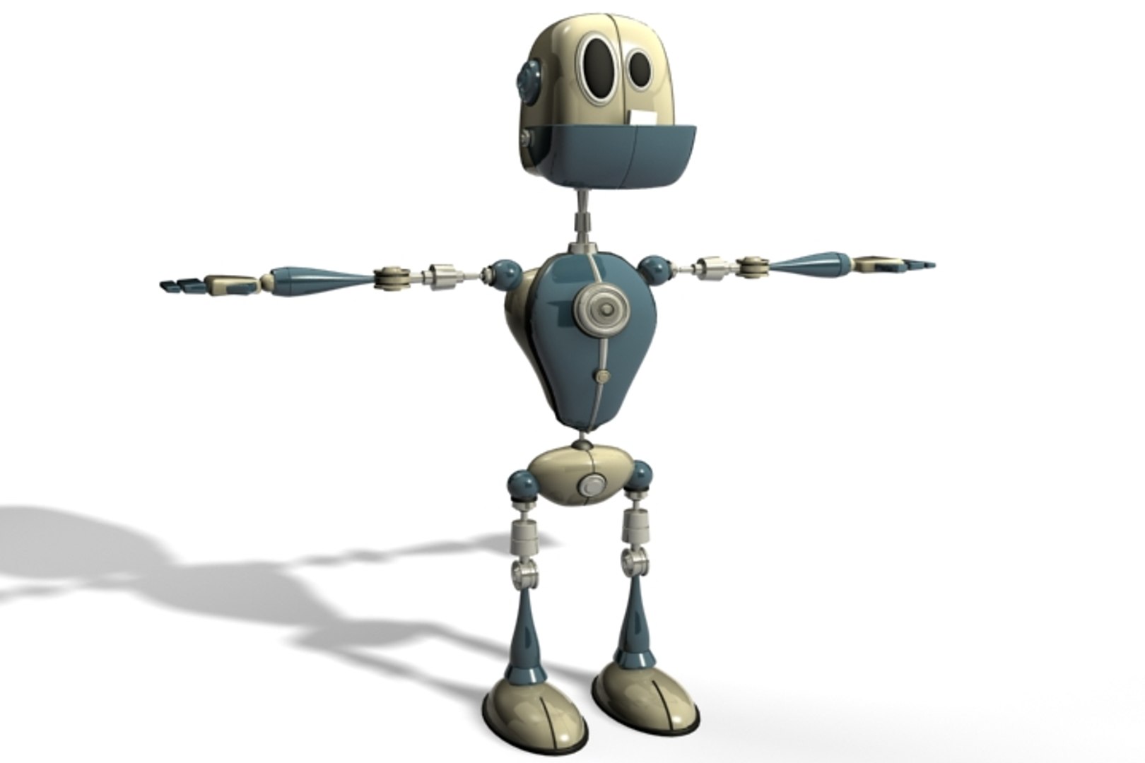 3d Character Rig Model