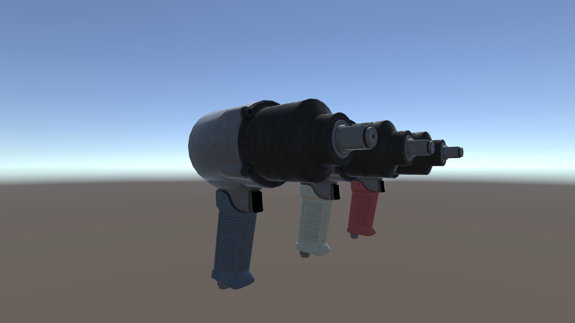 3D Pneumatic Screwdriver PBR - TurboSquid 1980192