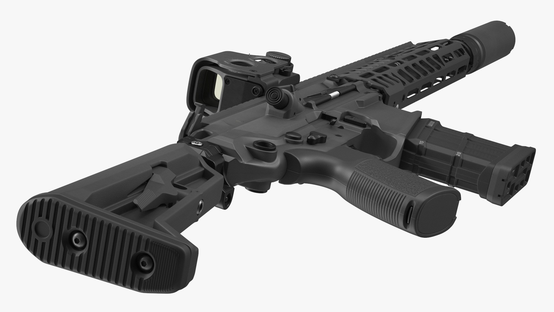Multi Caliber Assault Rifle 3D Model - TurboSquid 2276354