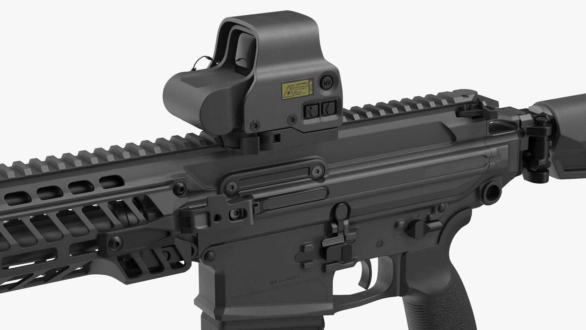 Multi Caliber Assault Rifle 3D Model - TurboSquid 2276354