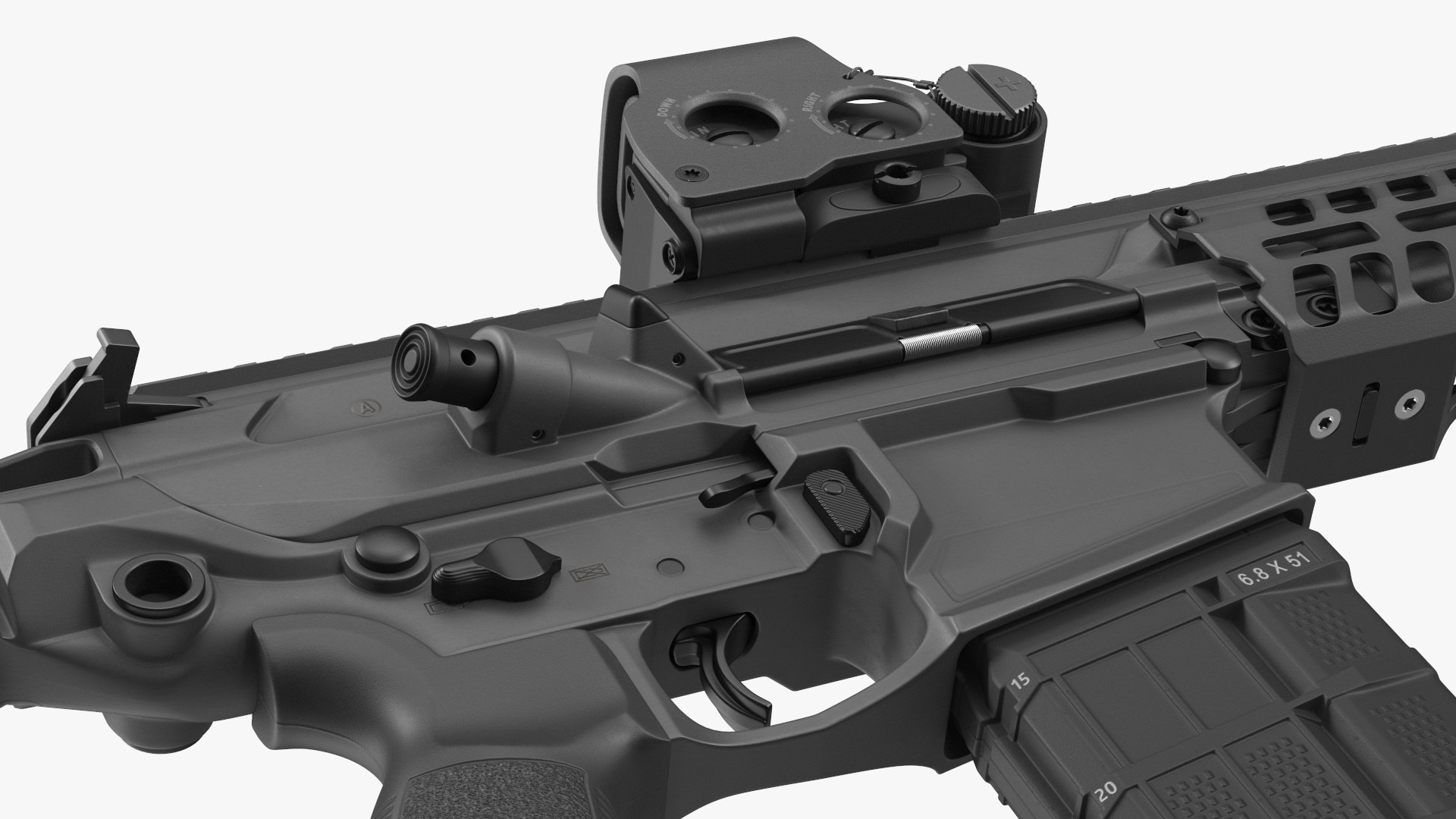 Multi Caliber Assault Rifle 3D Model - TurboSquid 2276354