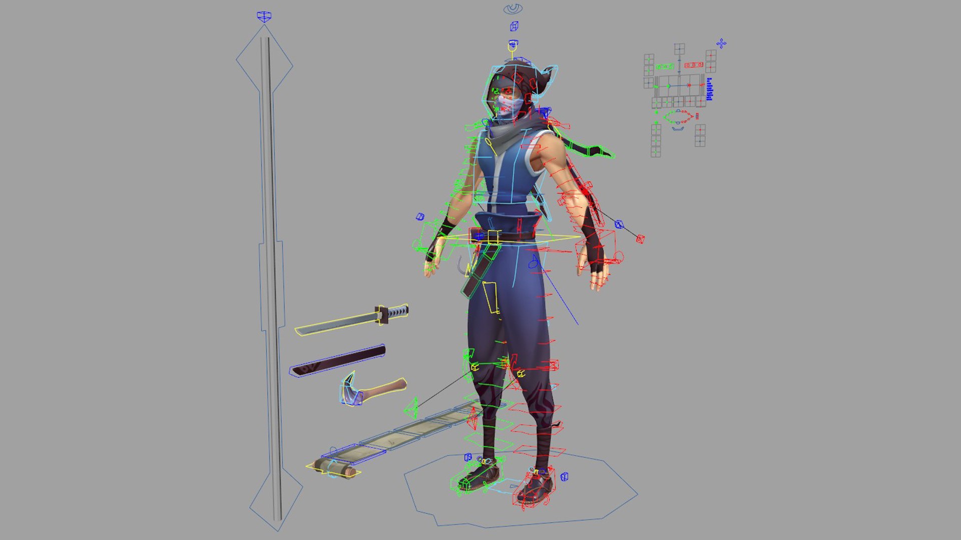 Peinto Anim Rig 3D Model - TurboSquid 2179170