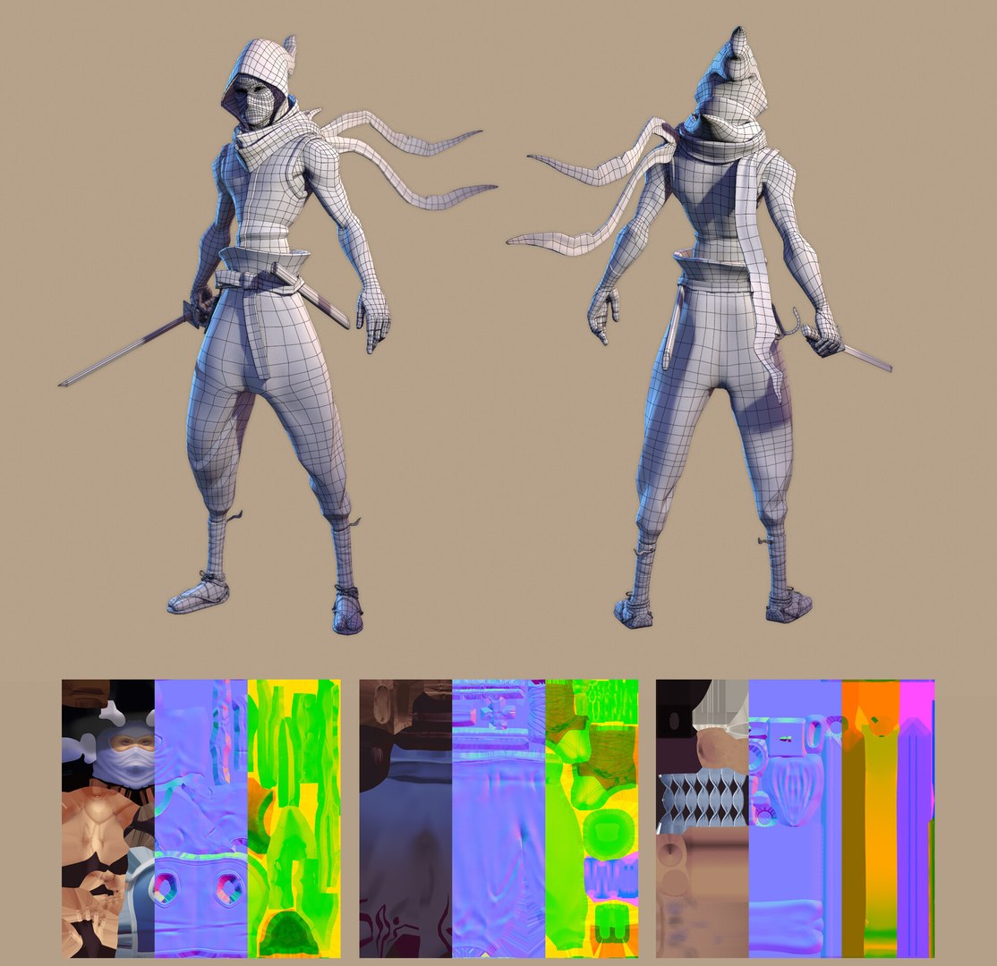 Peinto Anim Rig 3D Model - TurboSquid 2179170