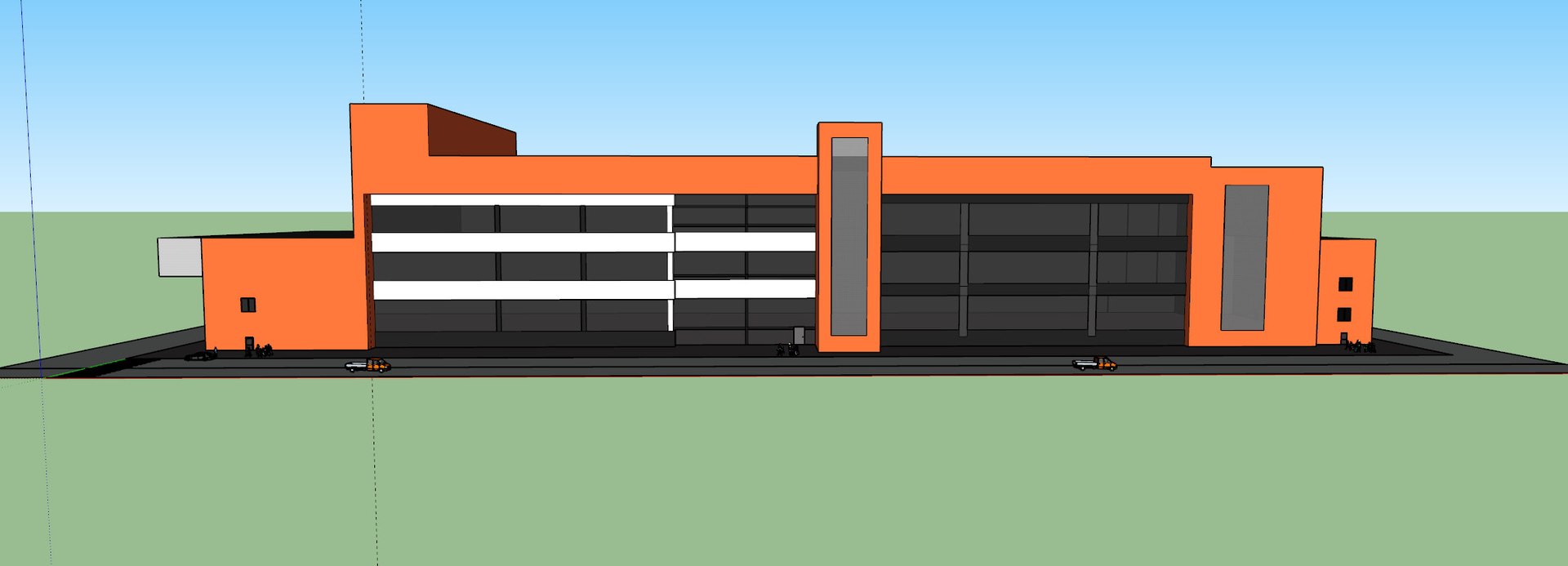 Modern factory 3D model - TurboSquid 1384815